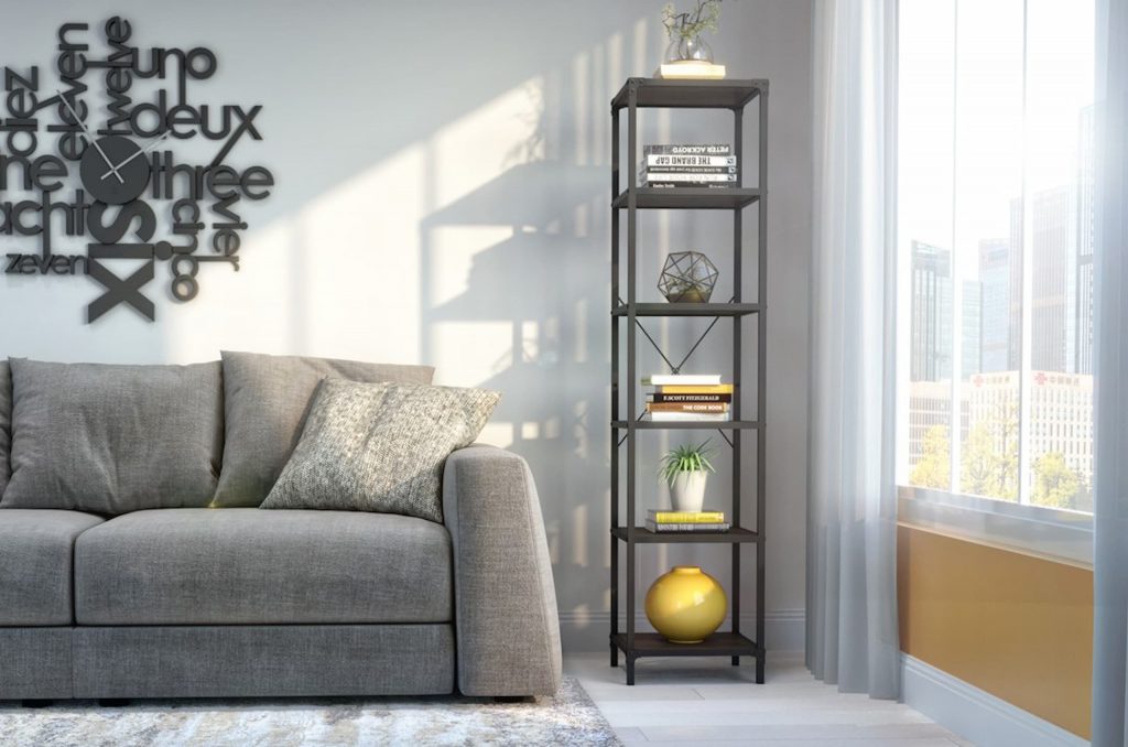 Get Creative! 5 Ways to Use a Narrow Shelving Unit in Your Home - Bestar