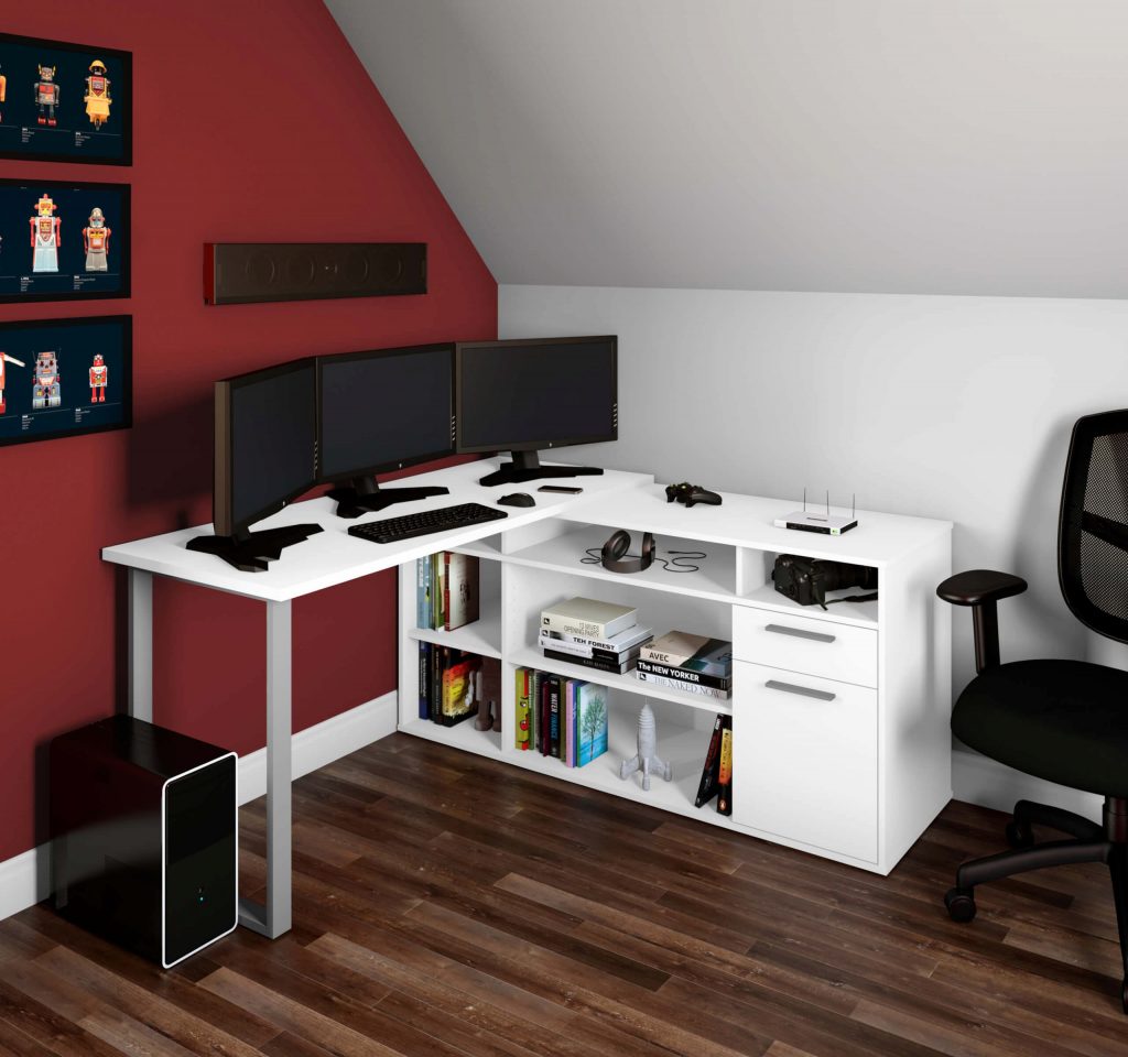 4 Tips for Finding a Gaming Desk for Work & Play - Bestar