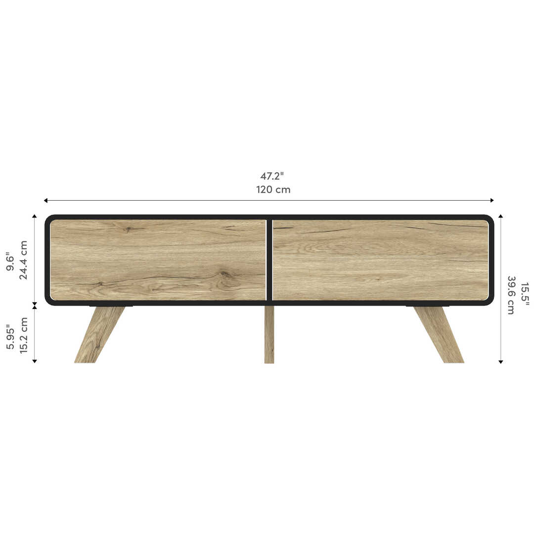 Alhena 48W Coffee Table Bestar