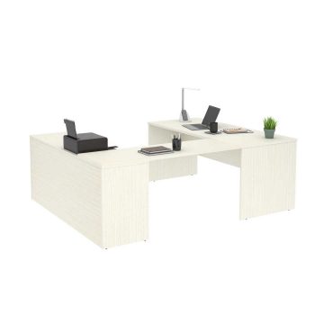 i3 Plus 72W U-Shaped Executive Desk | Bestar